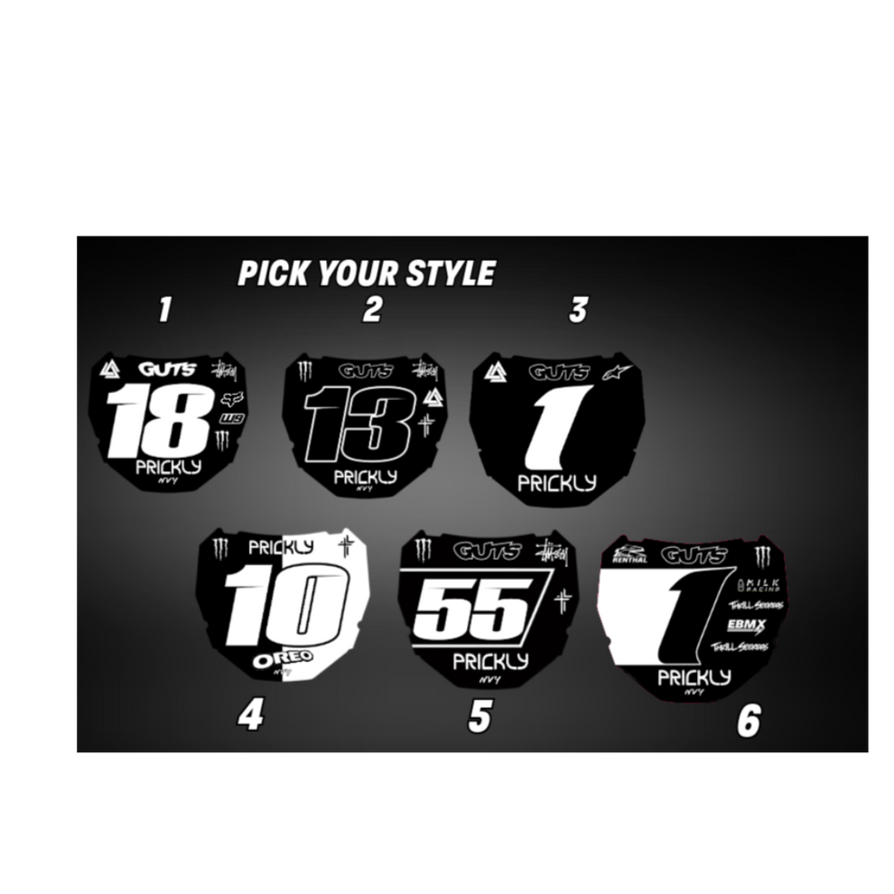 Custom Odi Plate Decal – NVY DECALS